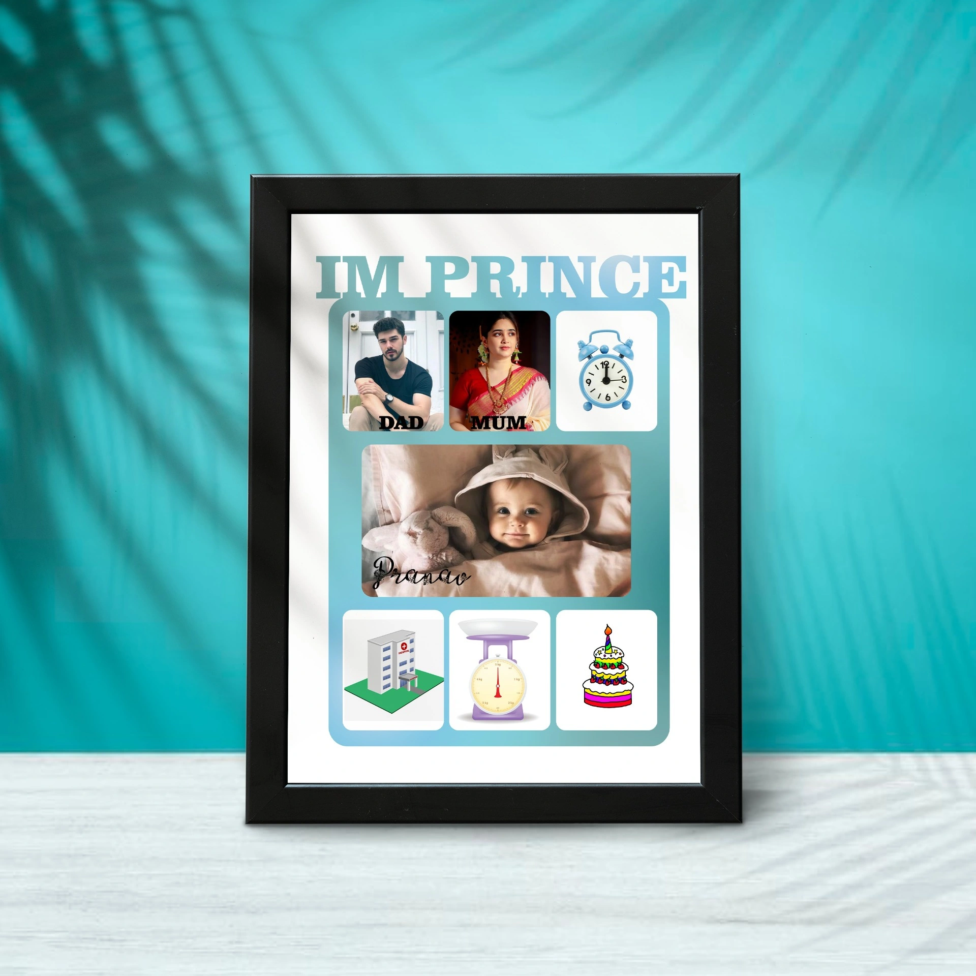 Baby Memory Photo Frame - BMF34
