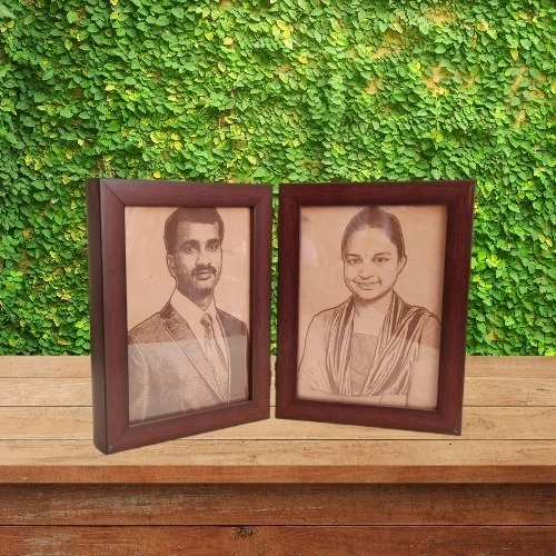 Etched Together Frame