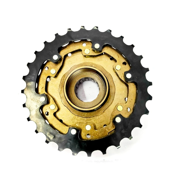 Shimano 7 Speed Freewheel Golden Last Black.