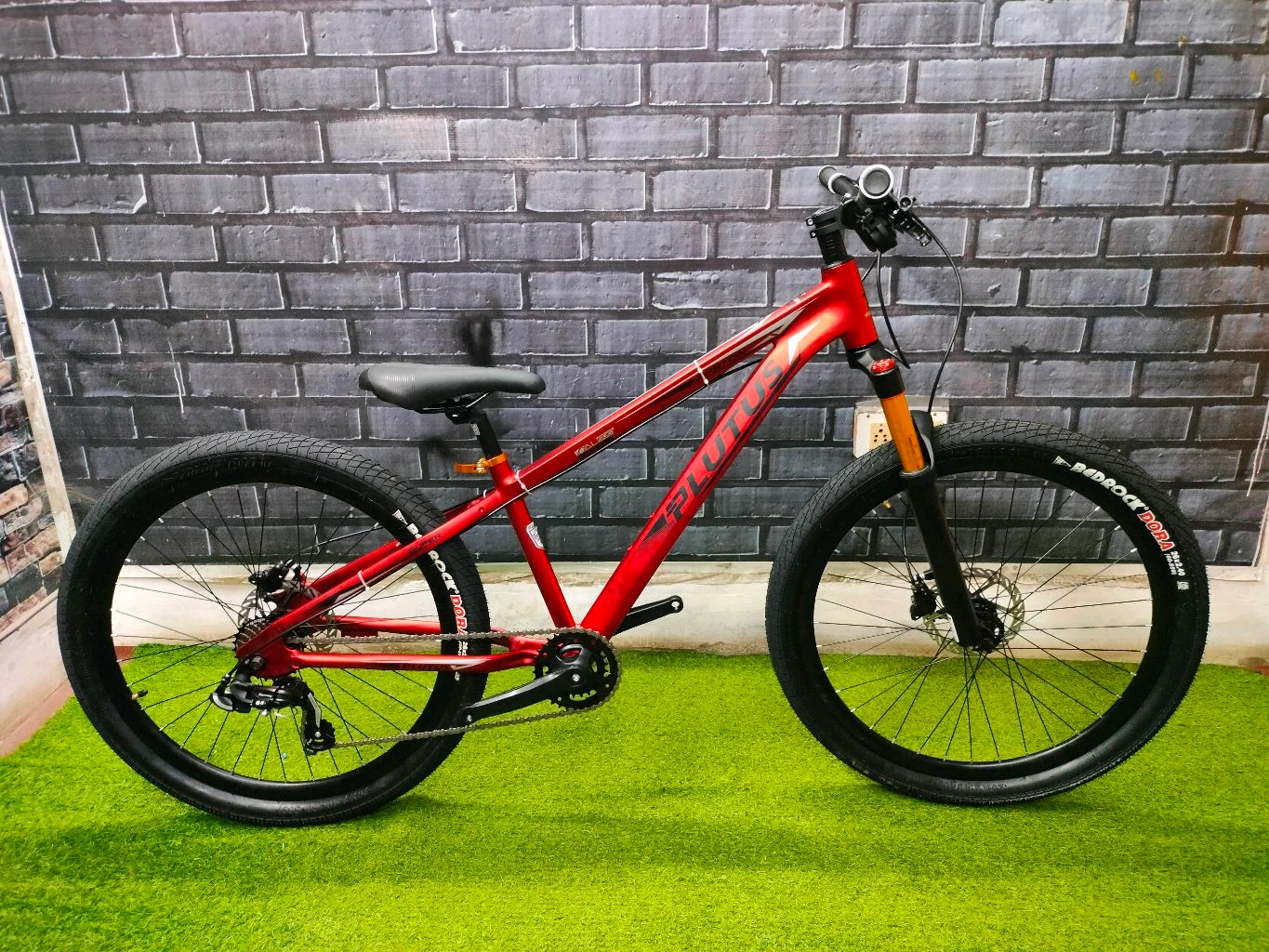 Custom Build MTB Stunt Cycle With Dual Shimano Hydraulic Disc Break And ...