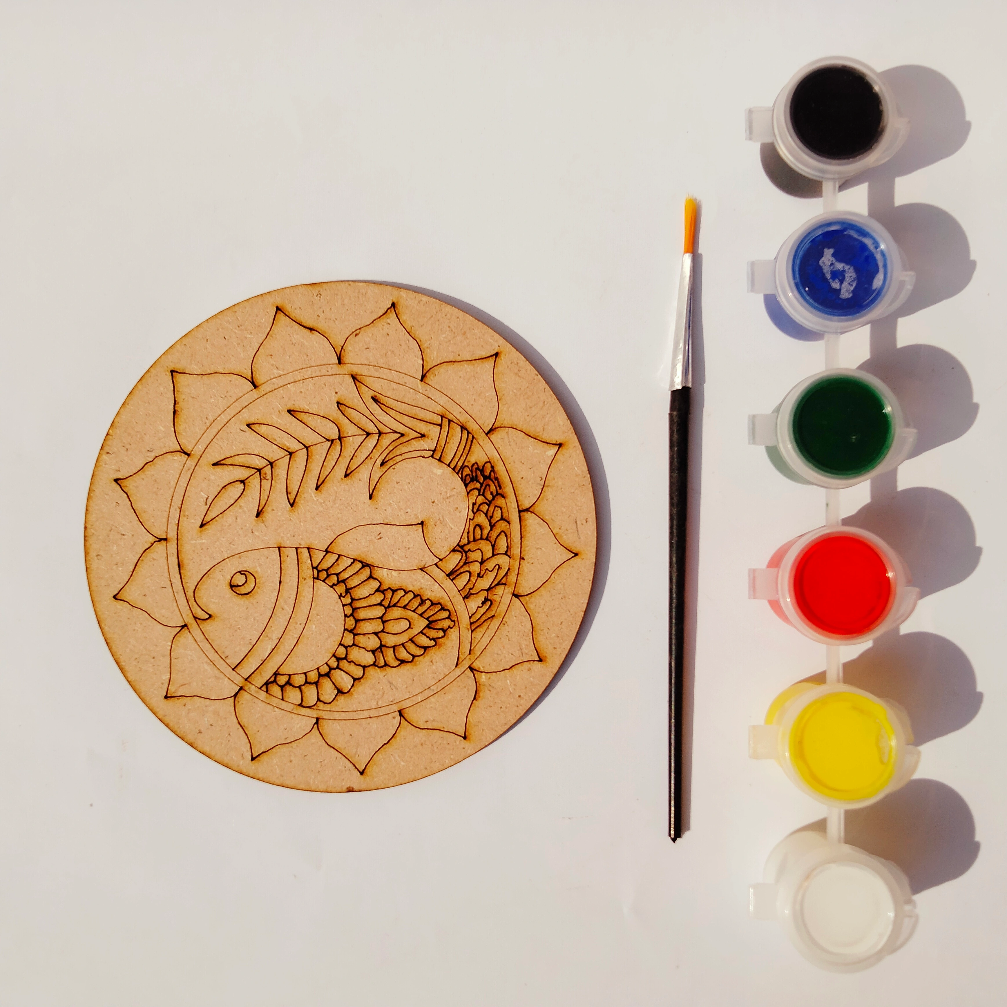 Madhubani Fish - DIY Kit